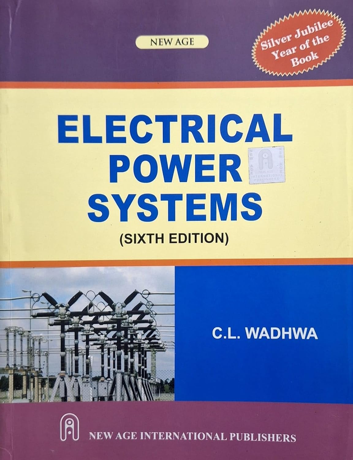 Buy Electrical Power System 6th Edition By C L Wadhwa Book Online At Low Prices In India