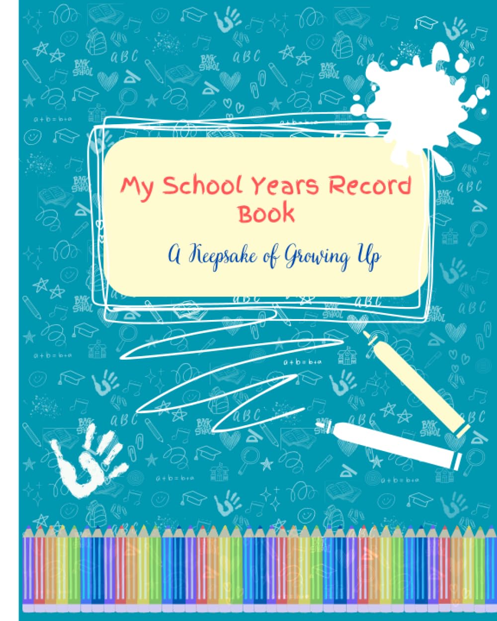 My School Years Record Book: A Keepsake of Growing Up : JulietMarie: Amazon.co.uk: Books