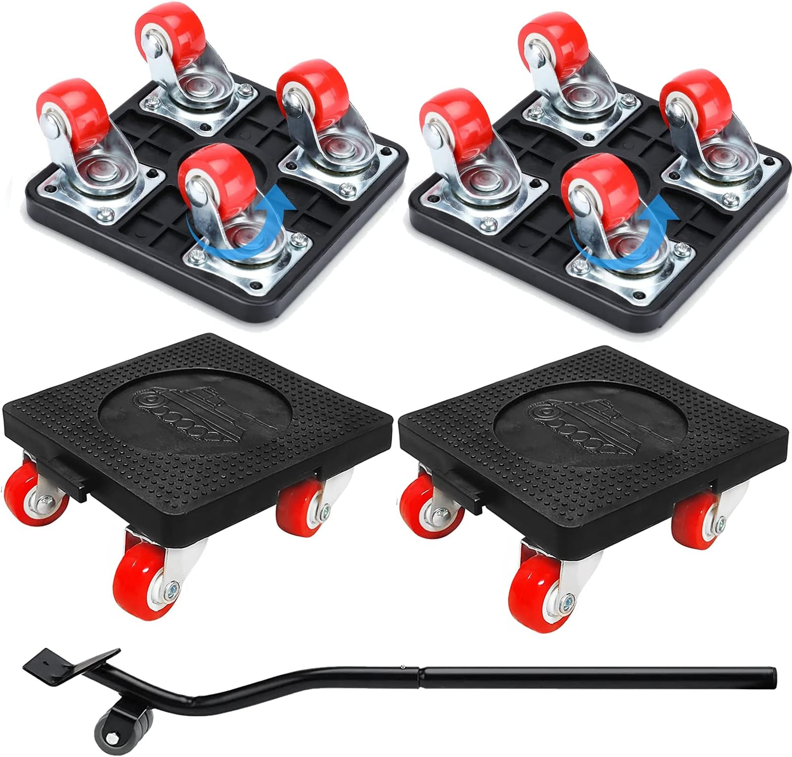 Amazon.com: CNQLIS Furniture Mover Dolly with 4 Wheels,4 Wheels 360 ...