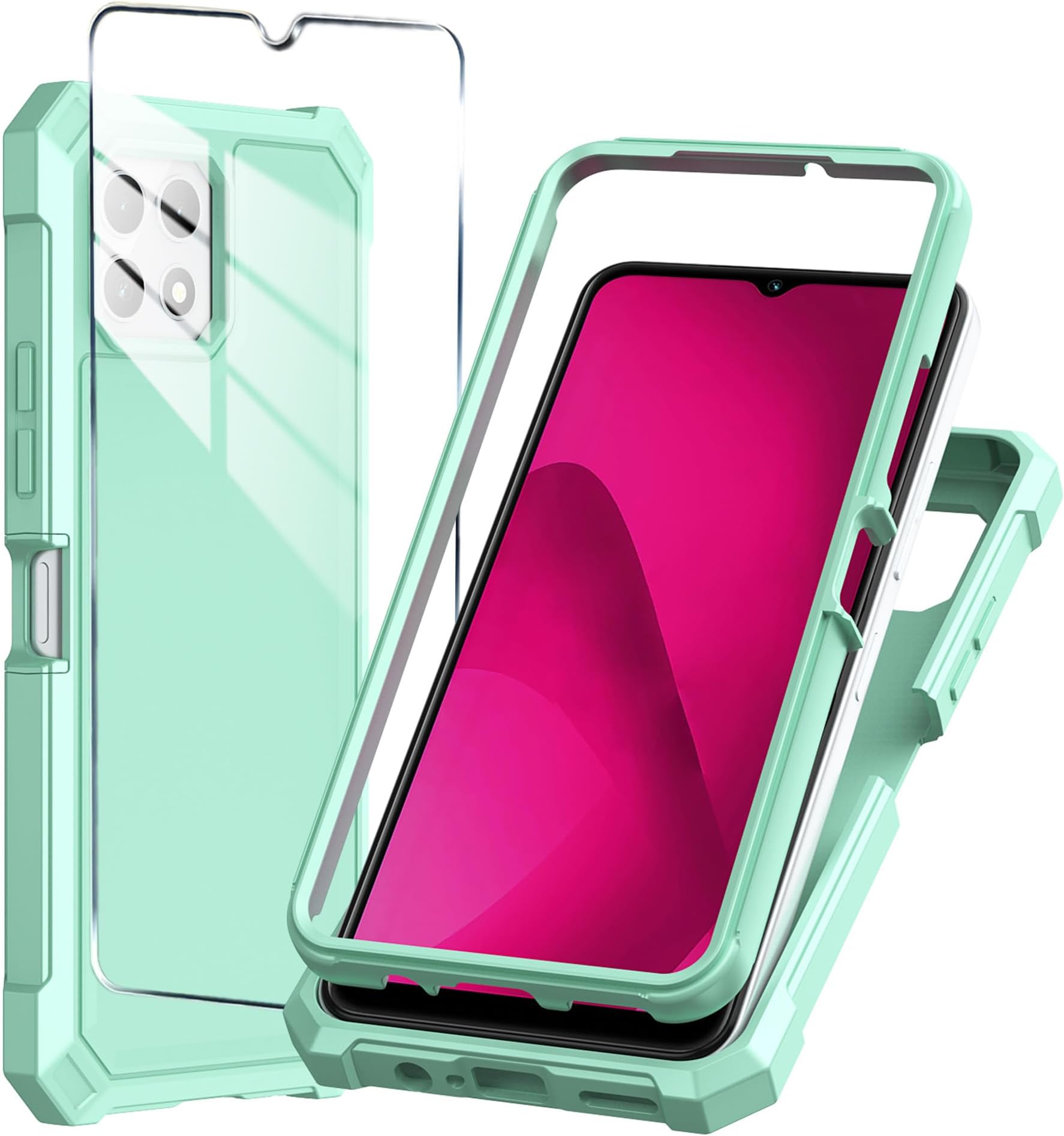 Amazon.com: Mocotto for T-Mobile REVVL 7 Pro 5G Phone Case with ...