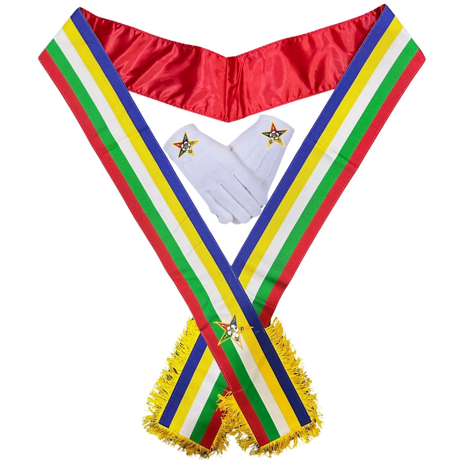 Amazon.com: OES Sash-Masonic Order of Eastern Star Sash - Five Colors ...