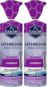 Amazon.com: Color Scents Small Trash Bags - 4 Gallon, 60 Bags (1 Pack ...