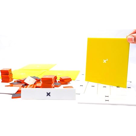 Mathworld Algebra tiles set mathematics learning kit resources ...