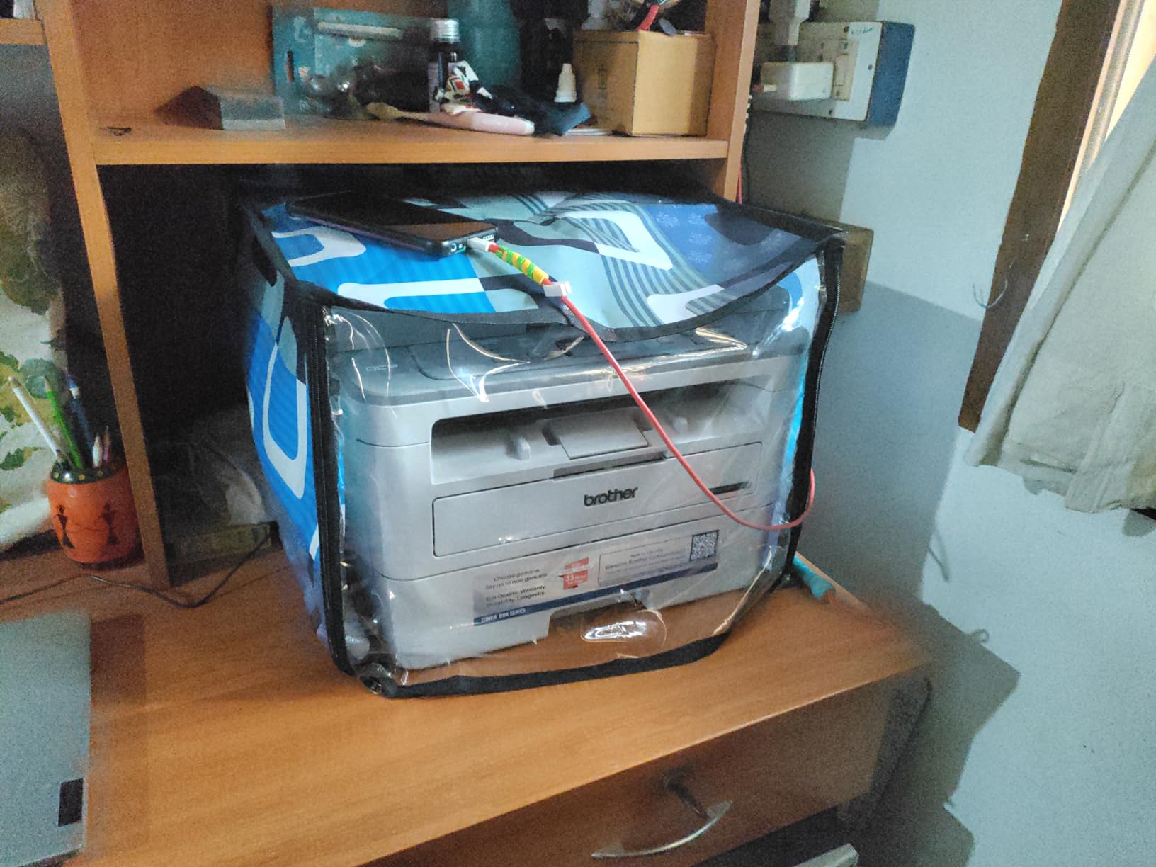 Beautiful Printed Waterproof & Dust proof Printer Cover for Brother DCP ...