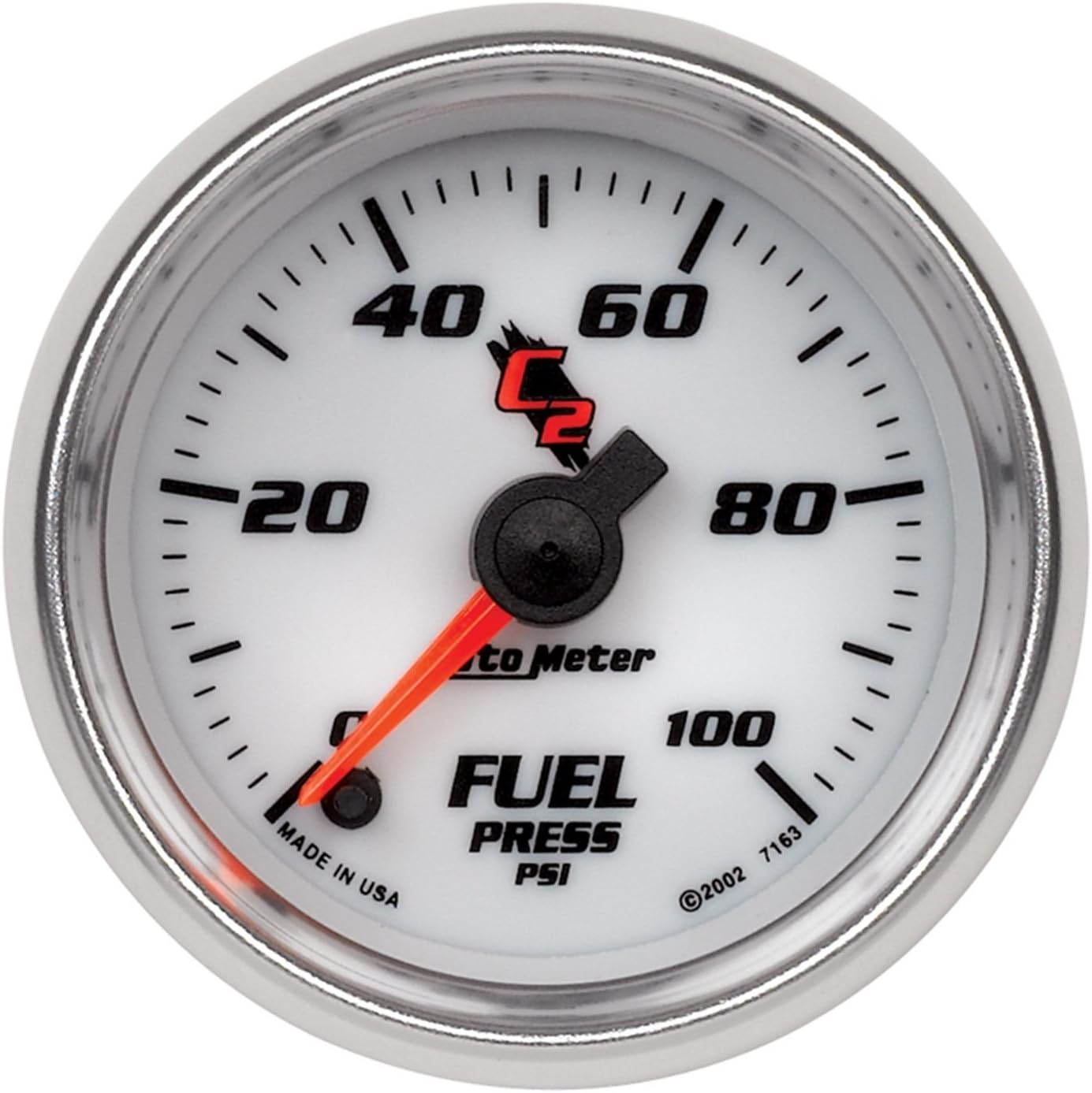 Amazon.com: Auto Meter 7163 C2 Full Sweep Electric Fuel Pressure Gauge ...