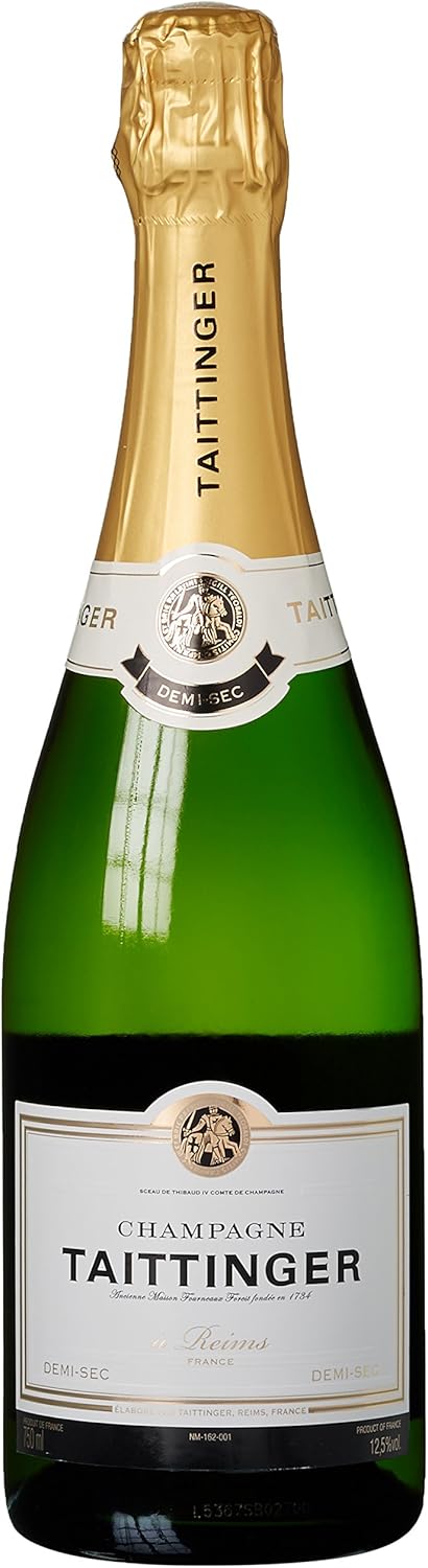 Taittinger Demi Sec, 1er Pack (1 x 750 ml) : Amazon.de: Lebensmittel ...