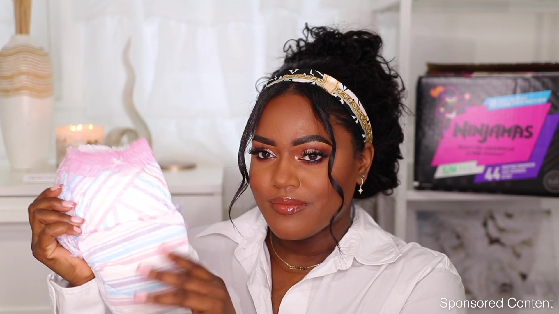 Watch Ninjamas Nighttime Underwear& QuietCloth Material on Amazon Live