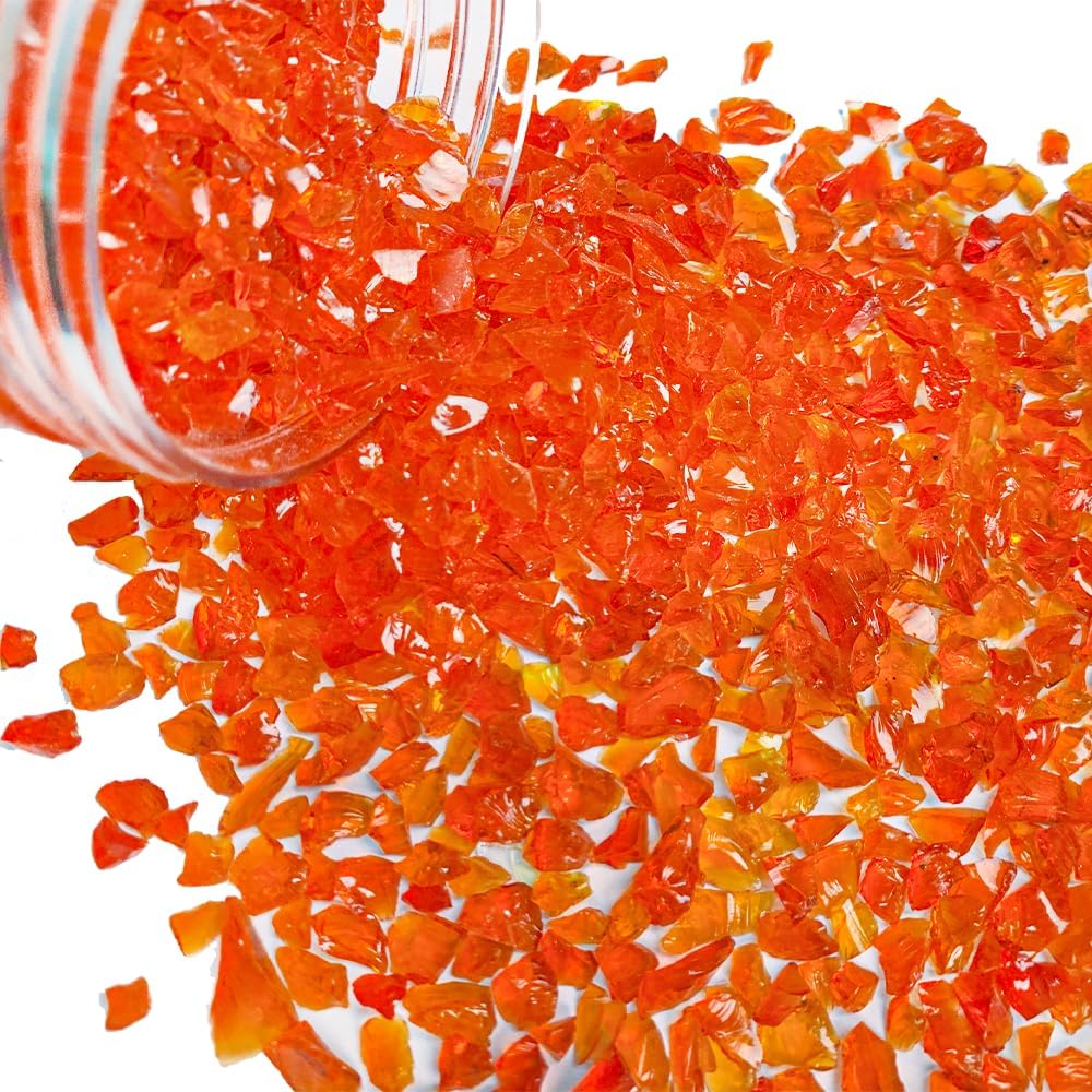 Amazon.com: HappyFiller Fall Decoration 1.3 LB Crushed Sand Broken ...