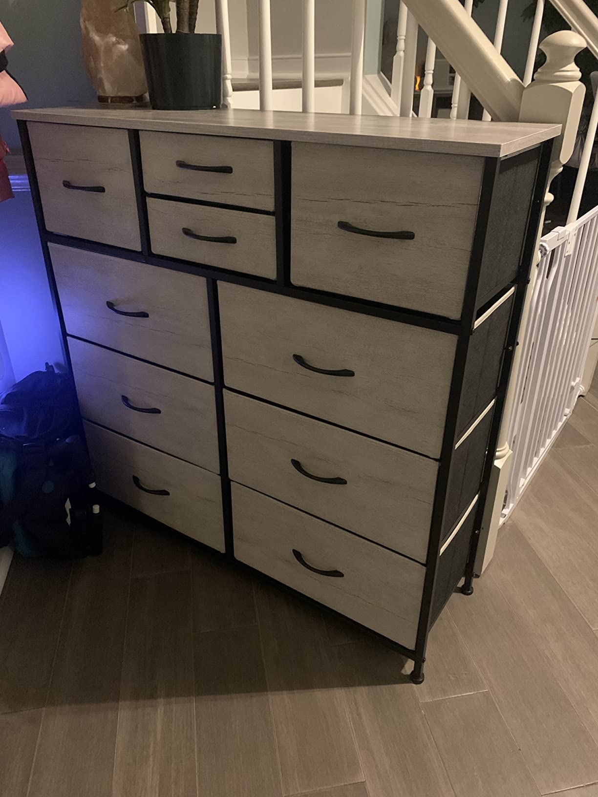 $25/mo - Finance LUMTOK 10-Drawer Dresser, Fabric Storage Dresser ...