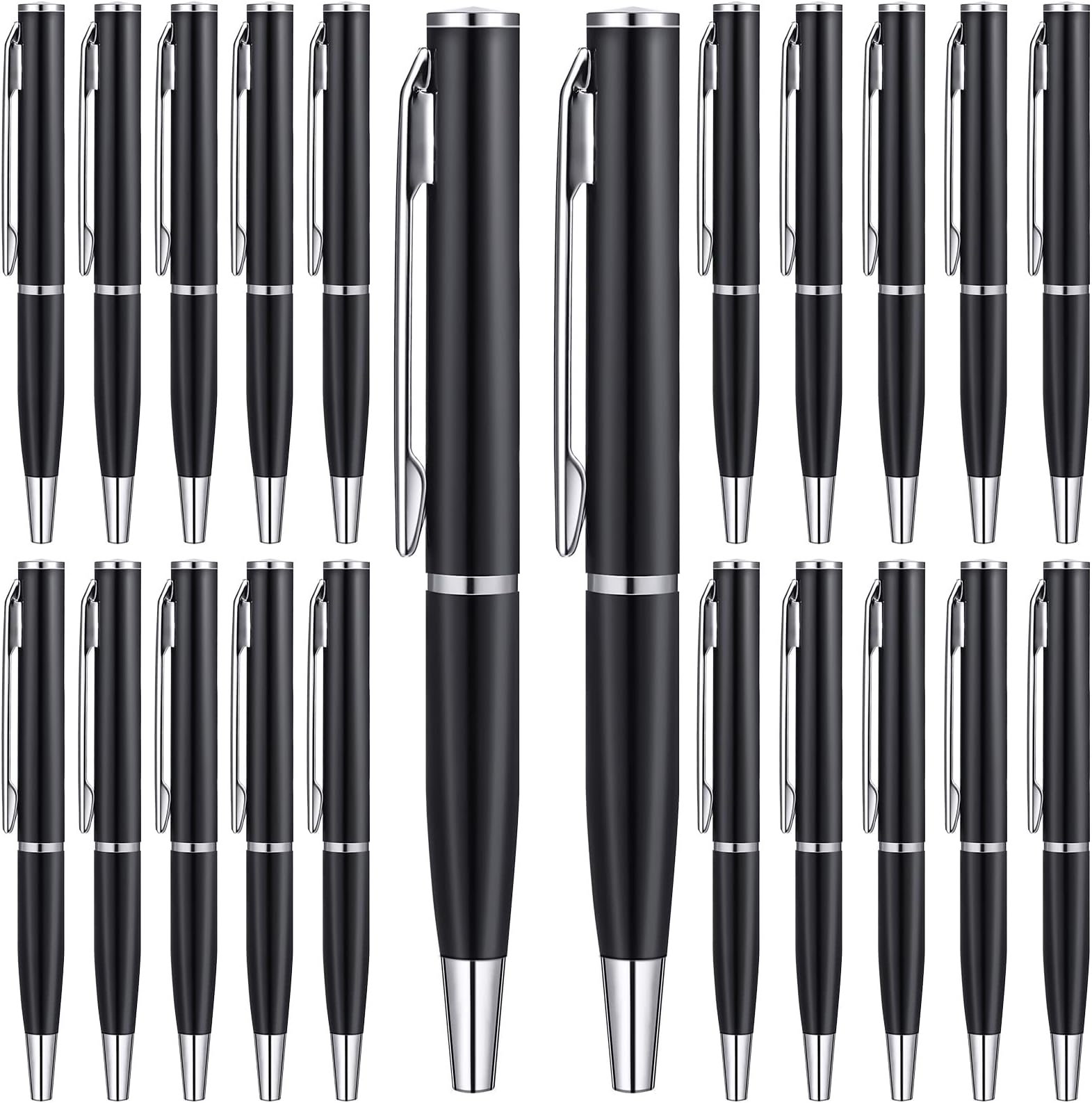 Amazon.com : NarwhalCo Set of 2 Small Pens (3.35") for Pocket, Wallet ...