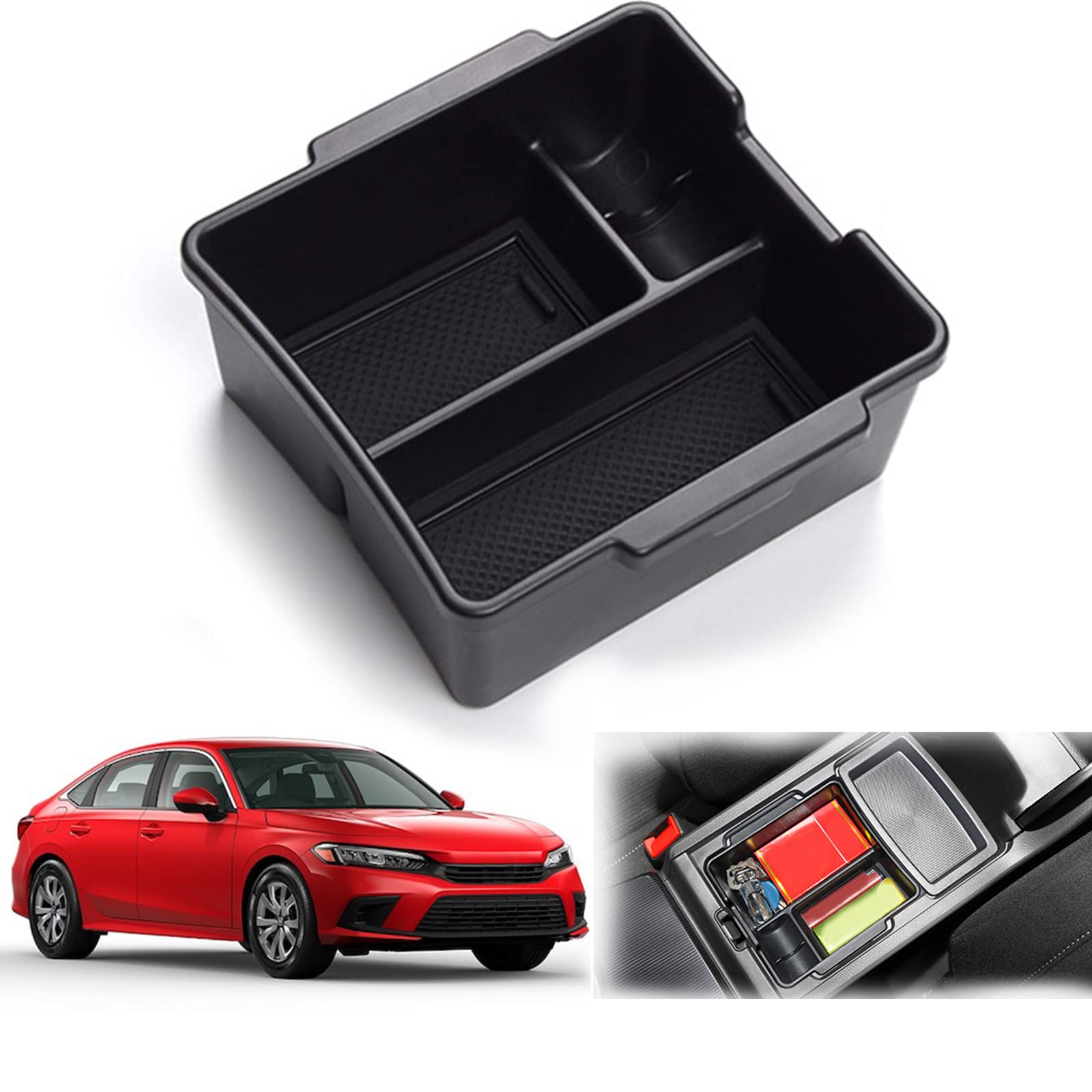 Snapklik.com : XXCIWP 2023 Civic Center Console Organizer Tray For 2023 ...