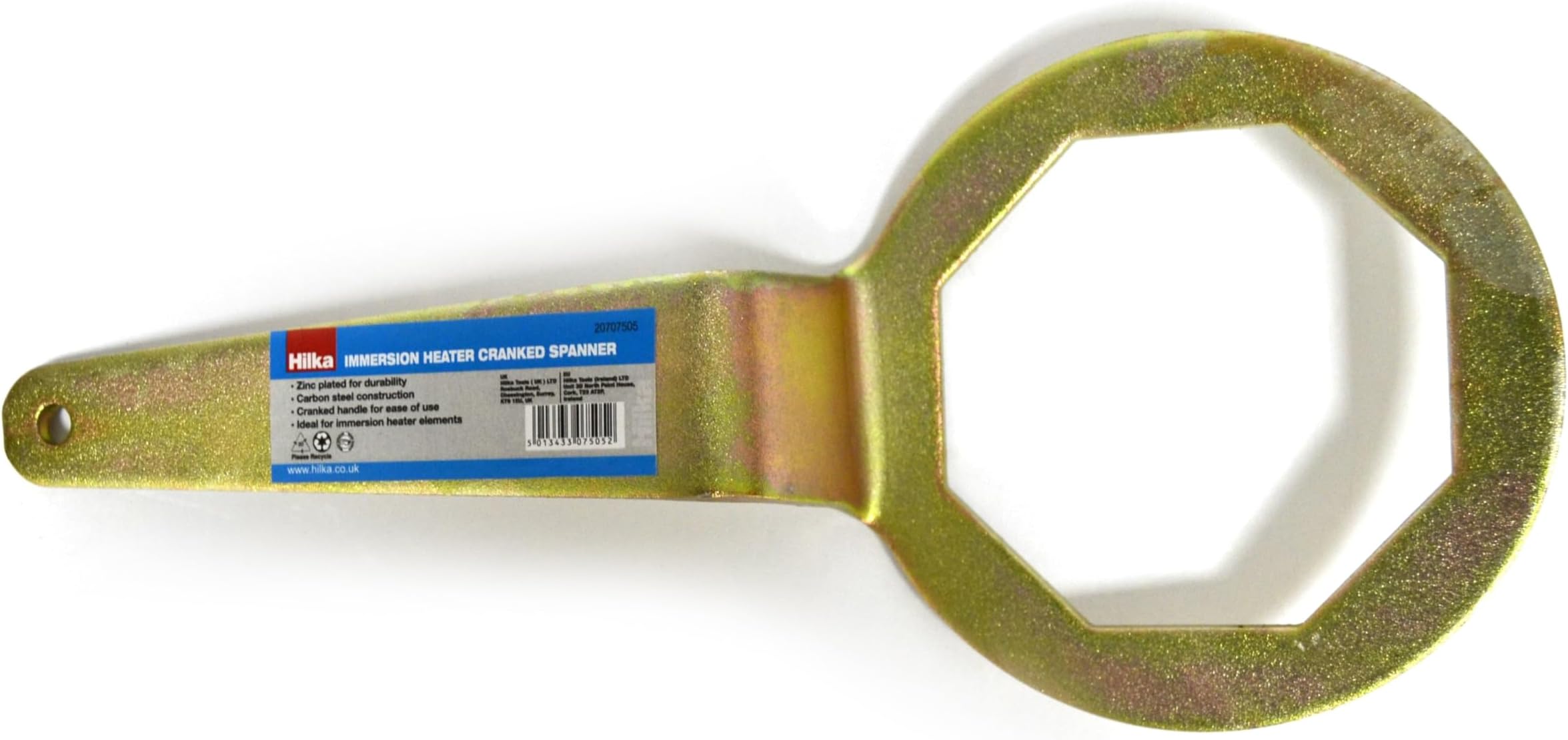 Faithfull Immersion Heater Spanner - Cranked : Amazon.co.uk: DIY & Tools