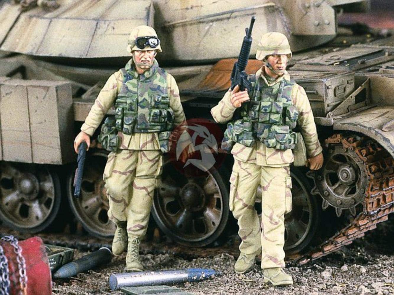 Amazon.com: XINGCHANG Assembly Unpainted Scale 1/35 Us Infantrymen ...