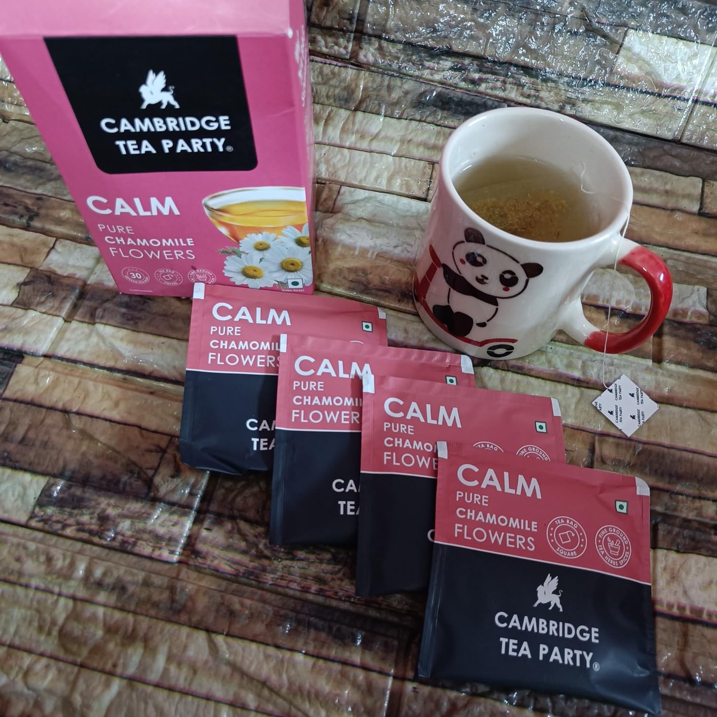 Cambridge Tea Party Kashmiri Kahwa 30 Tea Bags, Saffron Almond Cardamom ...