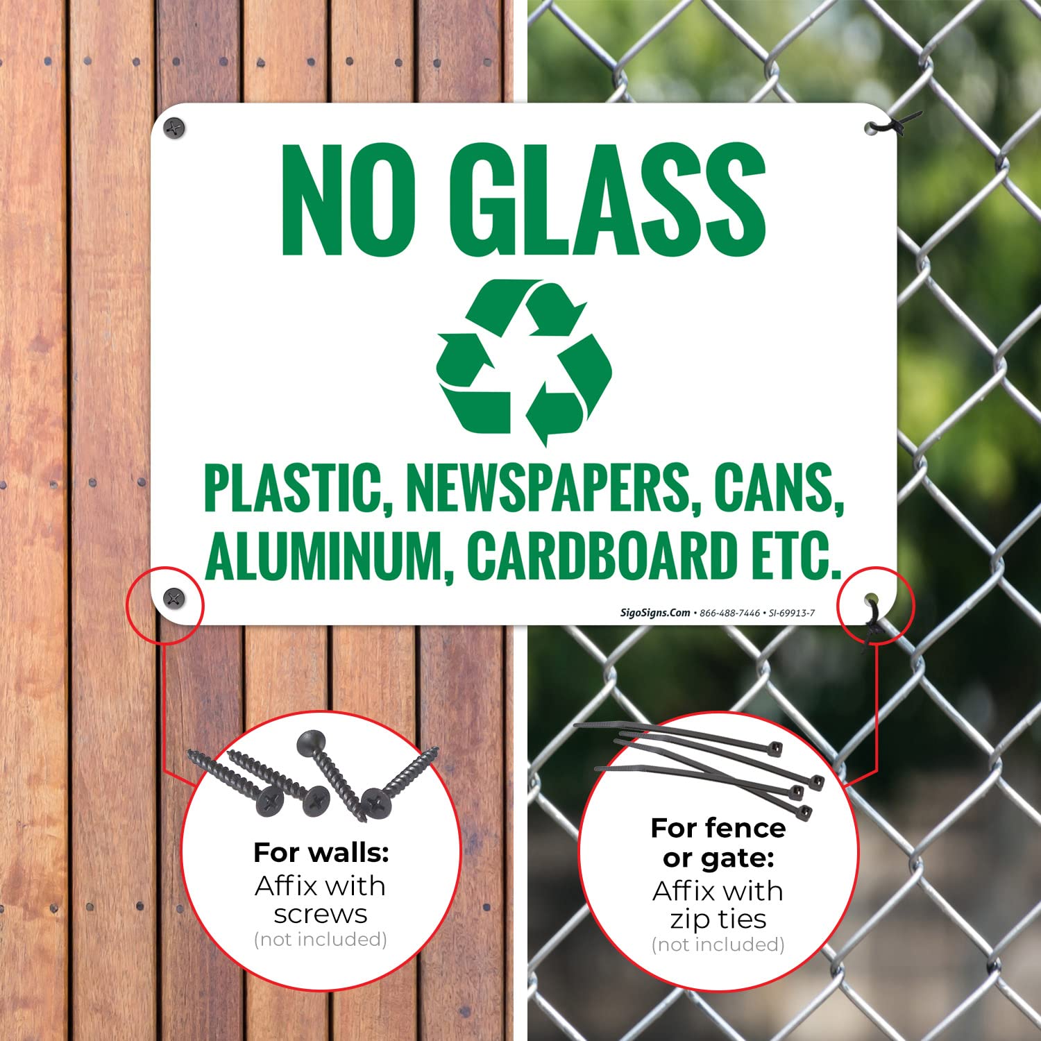 Recycling Signs Nyc