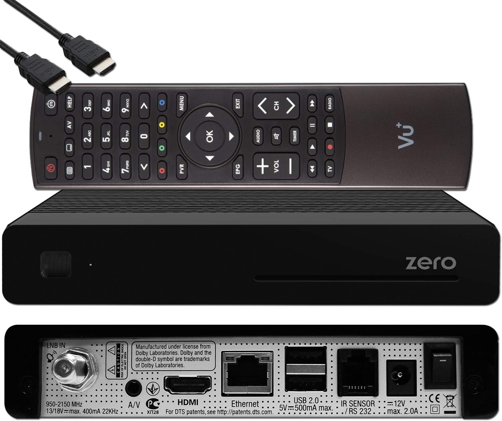 VU+ Uno 4K SE 1x DVB-S2 FBC Twin Tuner Linux Satellitenreceiver (UHD ...