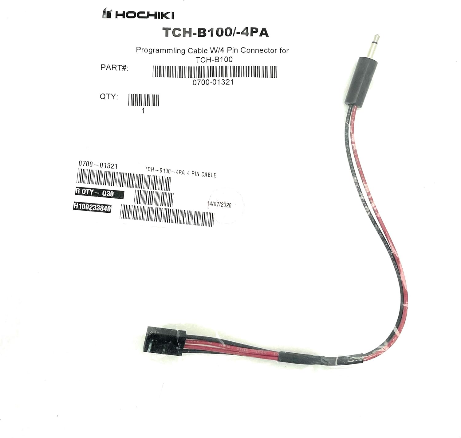 HOCHIKI TCH-B100/-4PA Hand-HELD Programmer Cable - Amazon.com