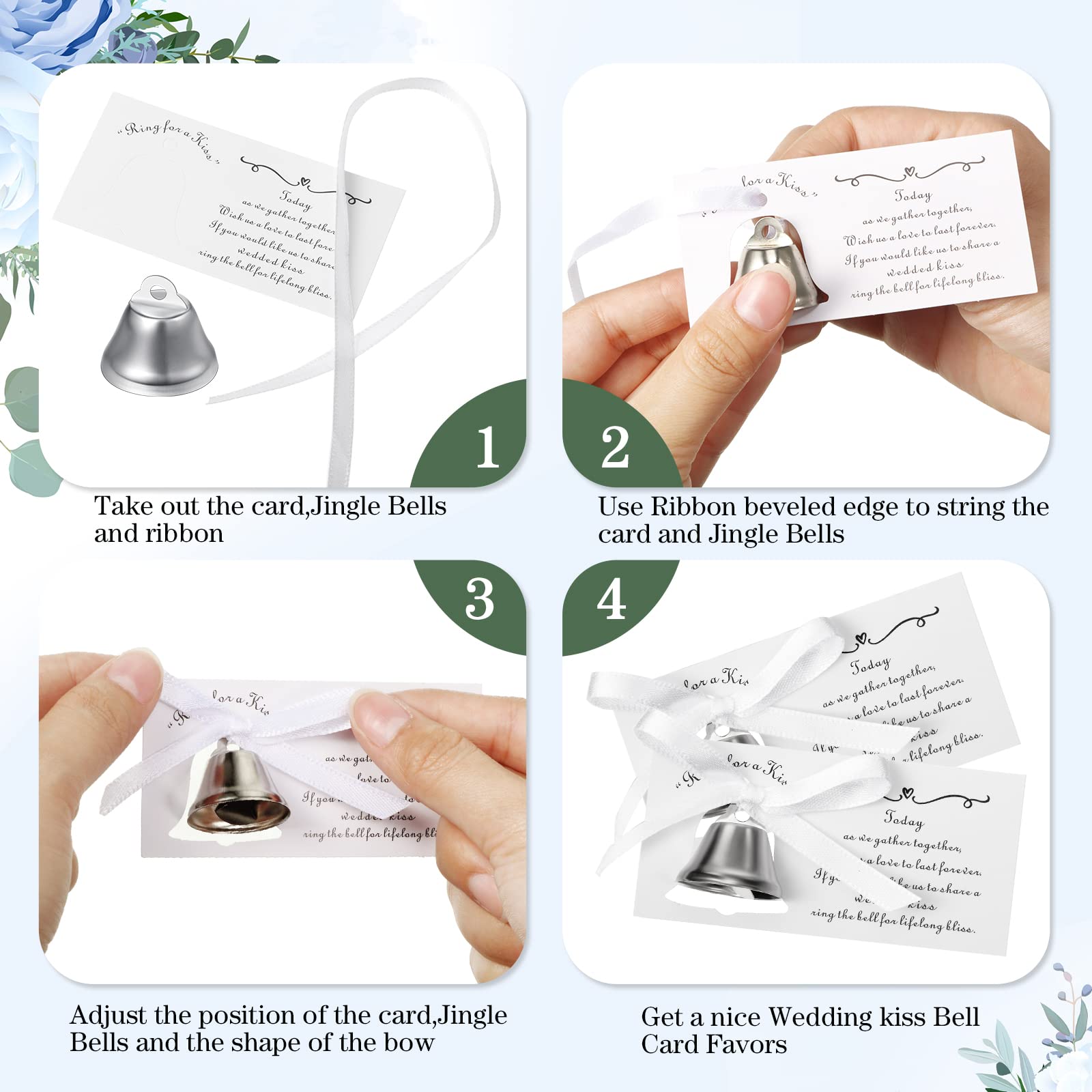 Kissing Bells Cards With Poem Christmas Poems, Verses, And One Liners