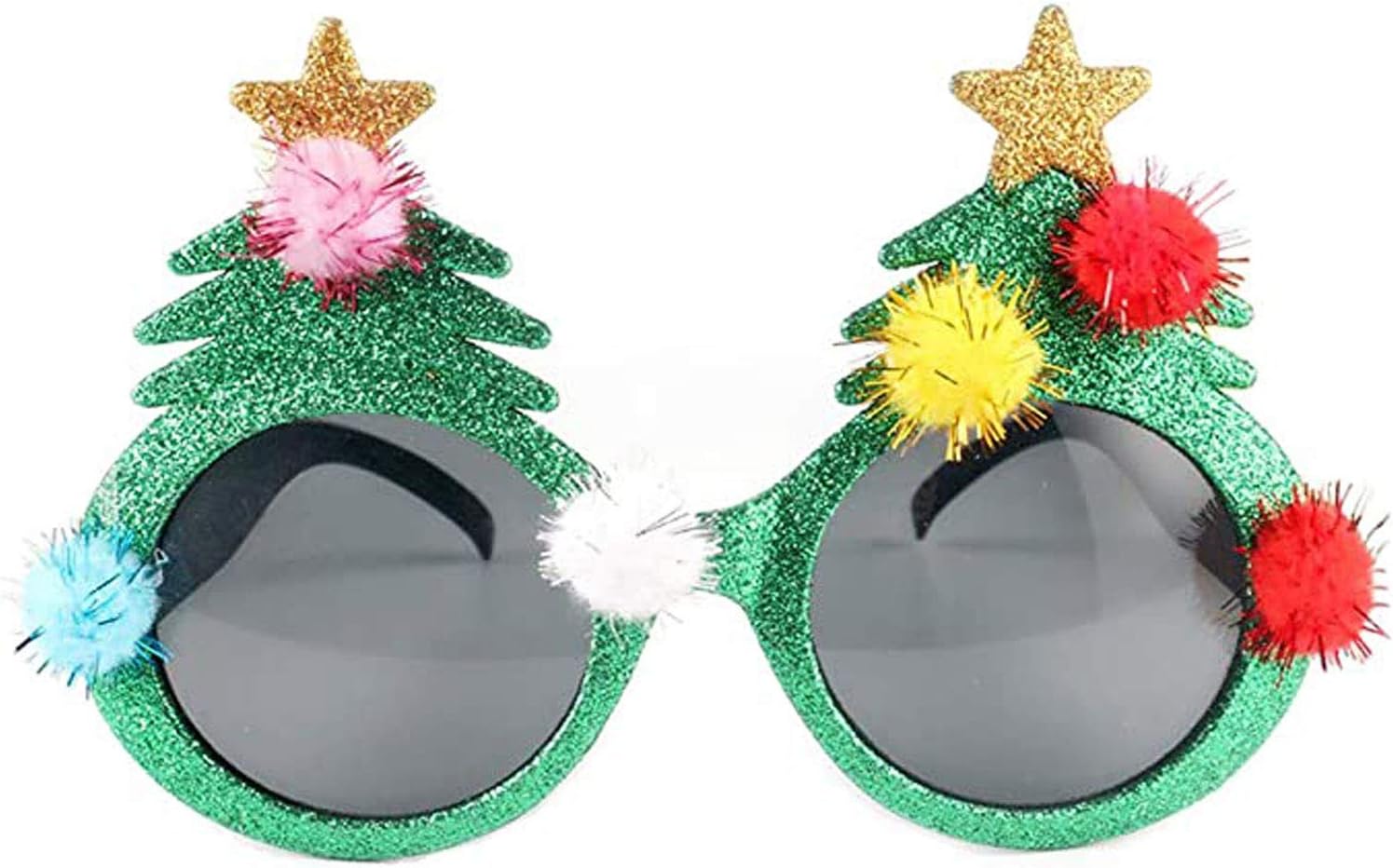 Amazon.com: Soochat Christmas Sunglasses | Christmas Tree Eyeglasses ...