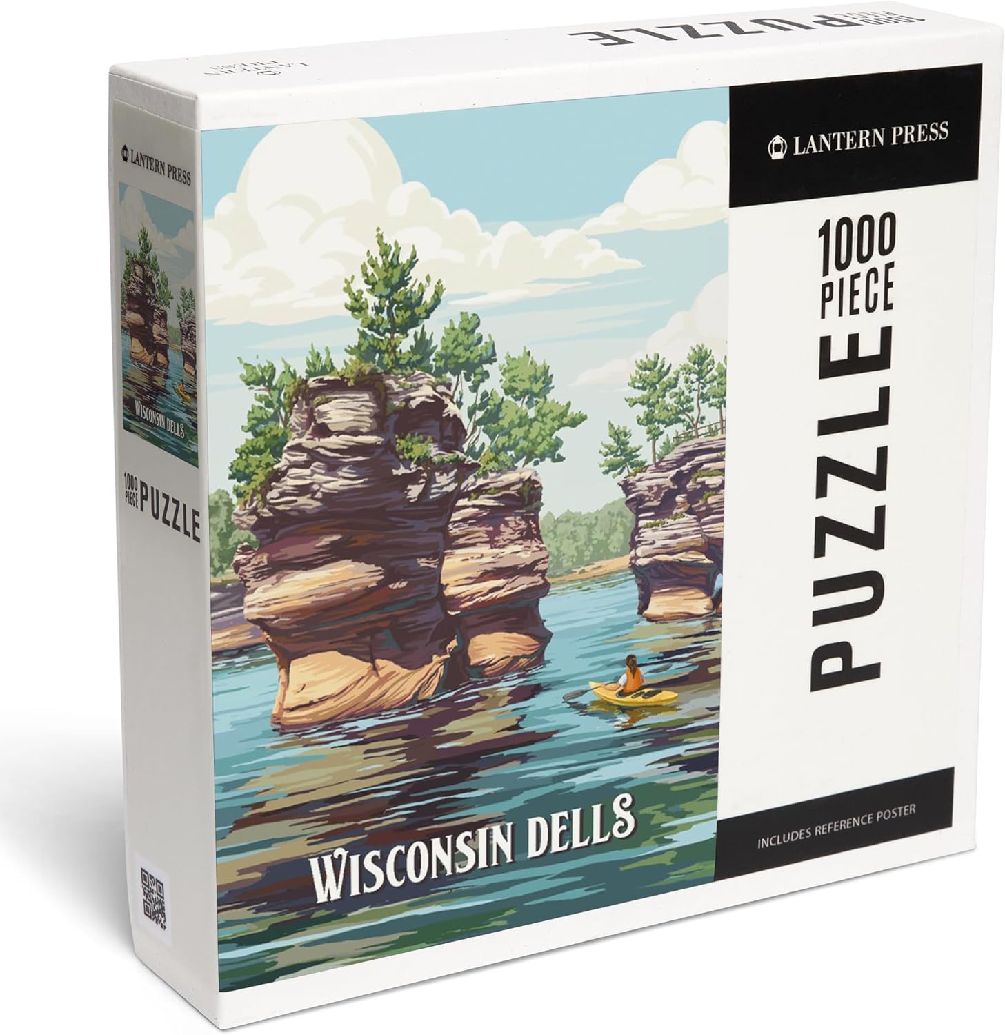Amazon.com: Lantern Press 1000 Piece Jigsaw Puzzle, Wisconsin Dells ...