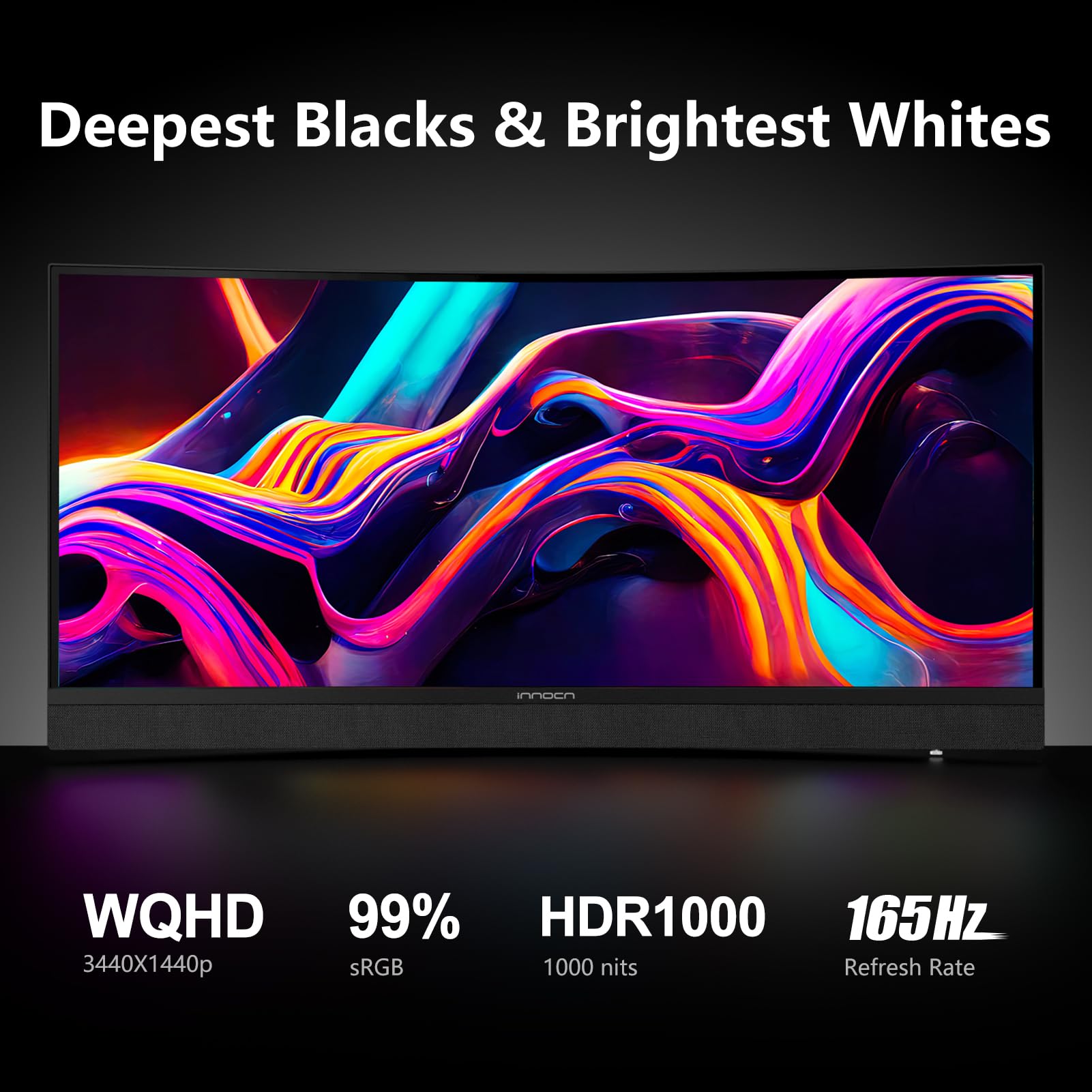 Snapklik.com : INNOCN 34 Inch Curved Ultrawide Gaming Monitor Mini LED ...