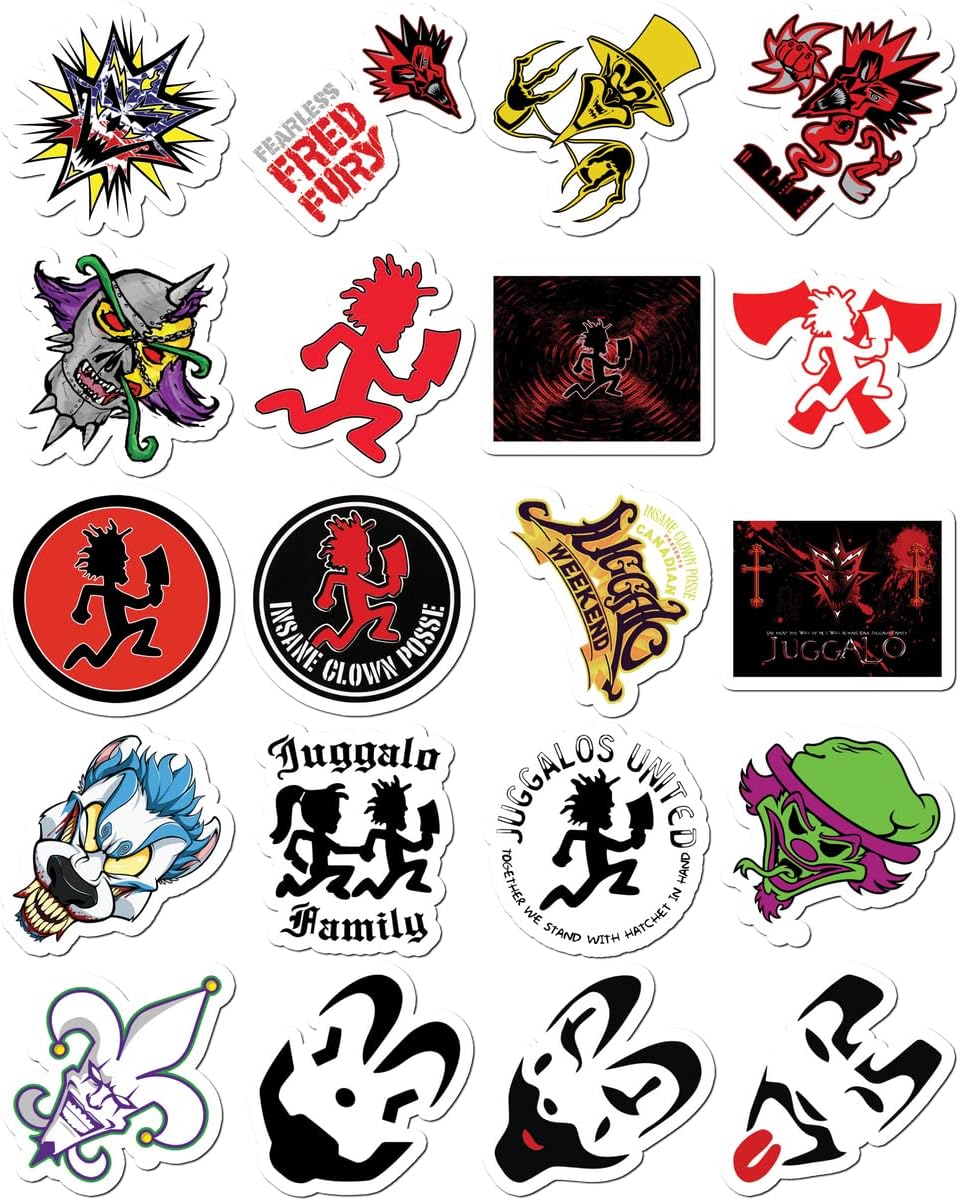 Amazon.com: Sticker Vinyl Stickers Juggalo Bike Bumper Decal Laptop Car ...