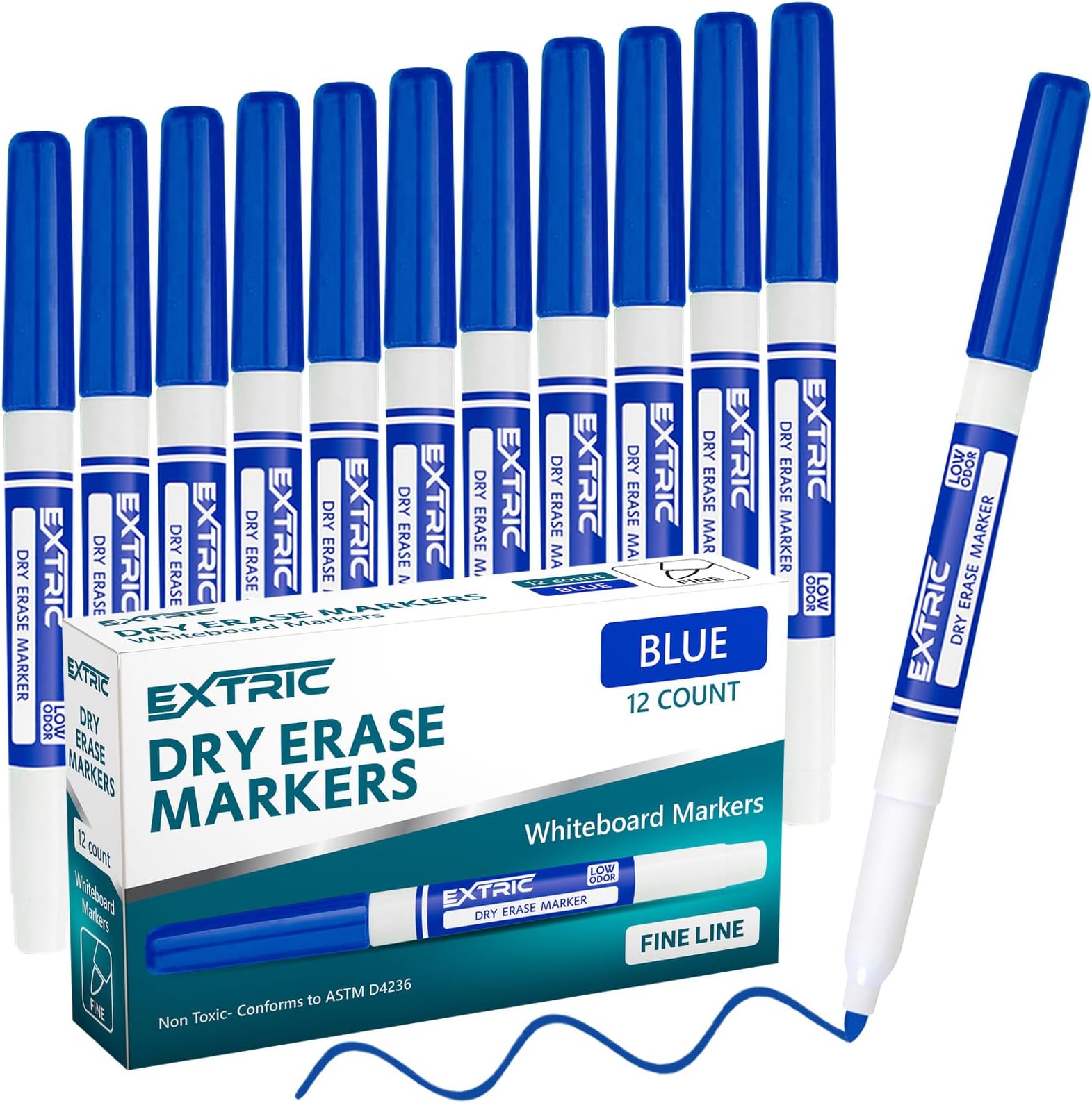 Amazon.com : Dry Erase Markers for Whiteboard – Ultra Fine Tip White ...