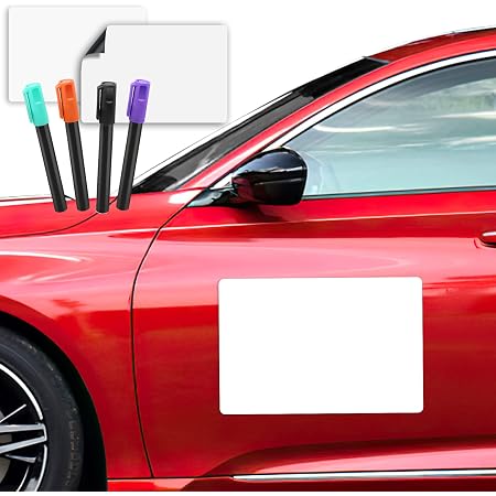 Amazon.com: 2 Pack 17” x12” Blank Magnets with 50 mils, Prevent Car ...