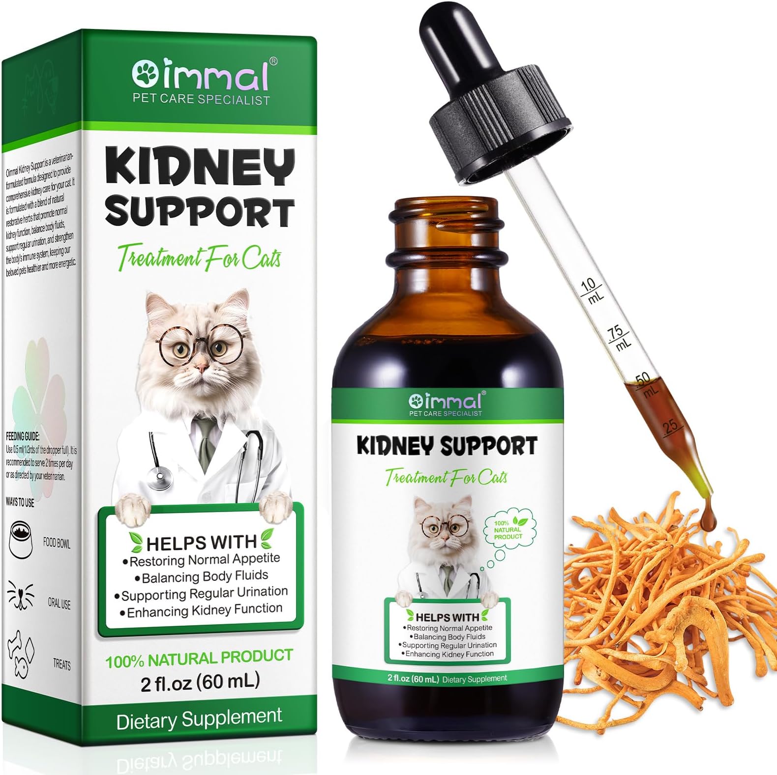 Amazon.com : Kidney Support for Cats, Cat Kidney Treatment Support Cat ...