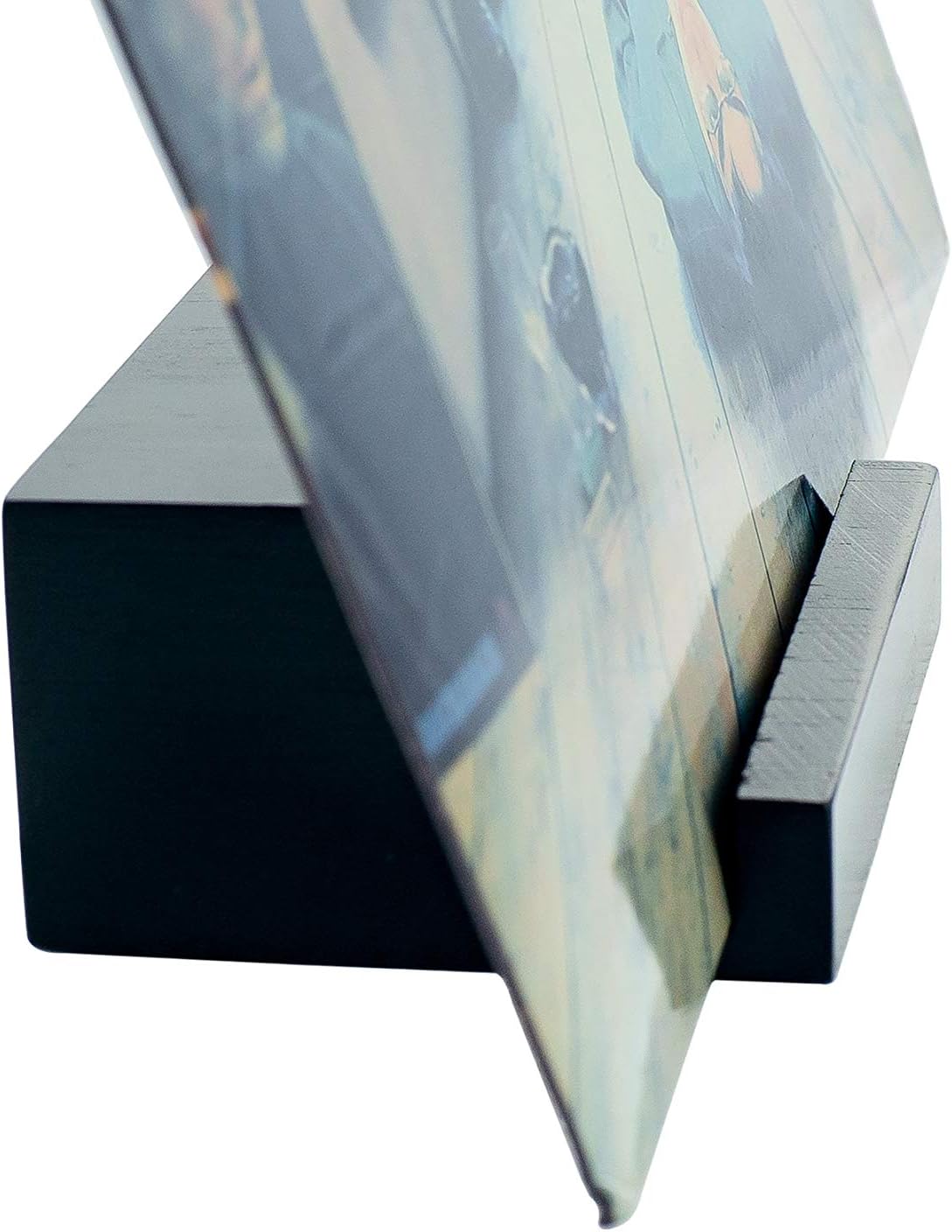 Amazon.com: Saki Joy Premium Walnut Vinyl Record Stand - Showcase Your ...