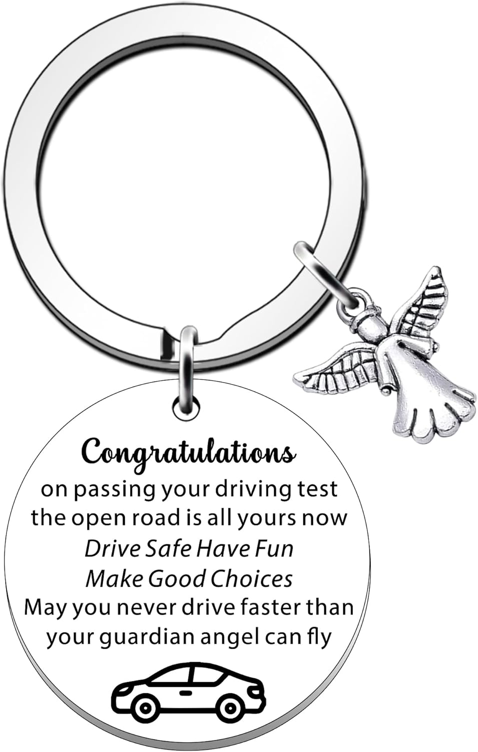 SDOFY Just Passed Driving Test Gifts Drive Safe Keyring New Driver ...