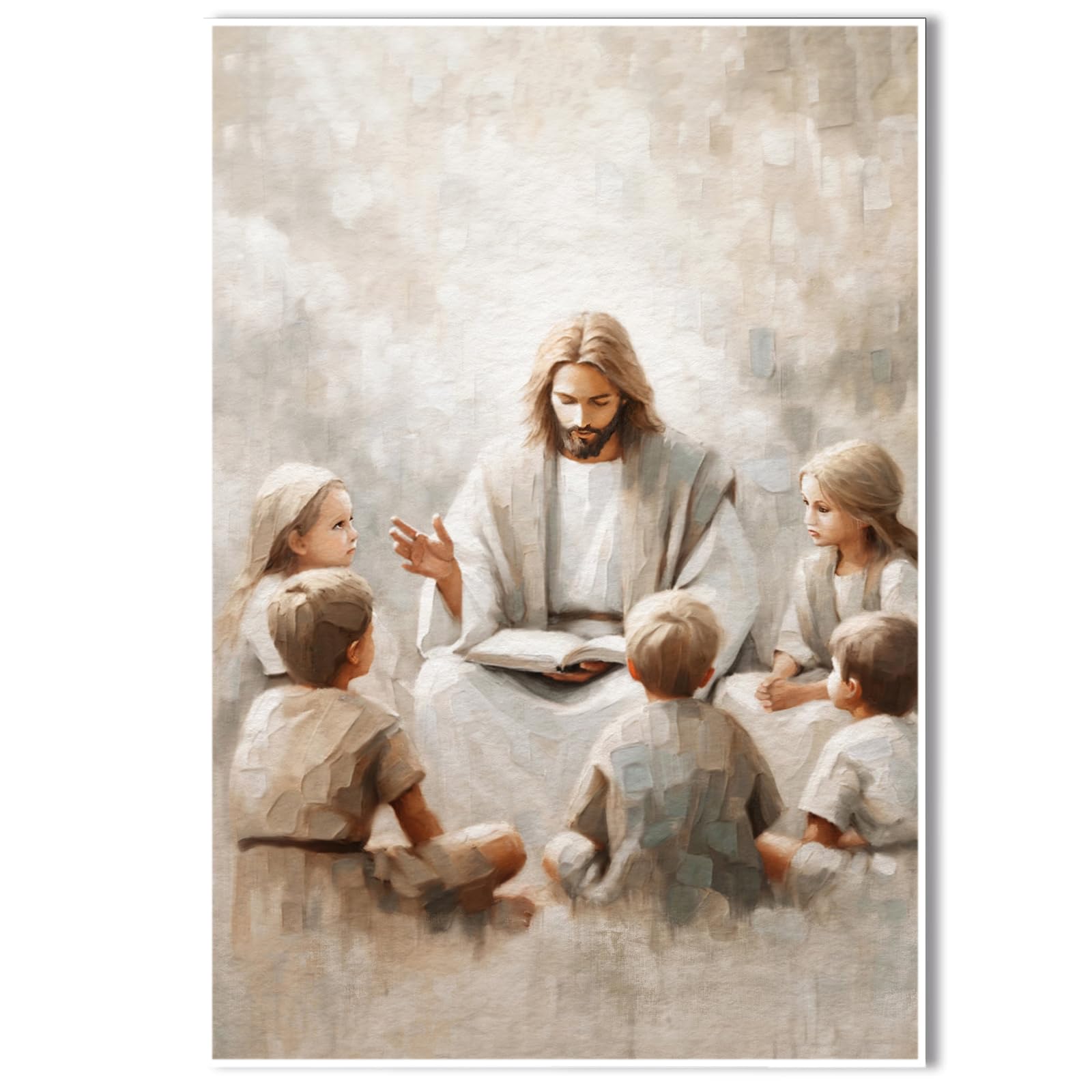 Jesus Christ With Children Lds Christ And The Children' Print