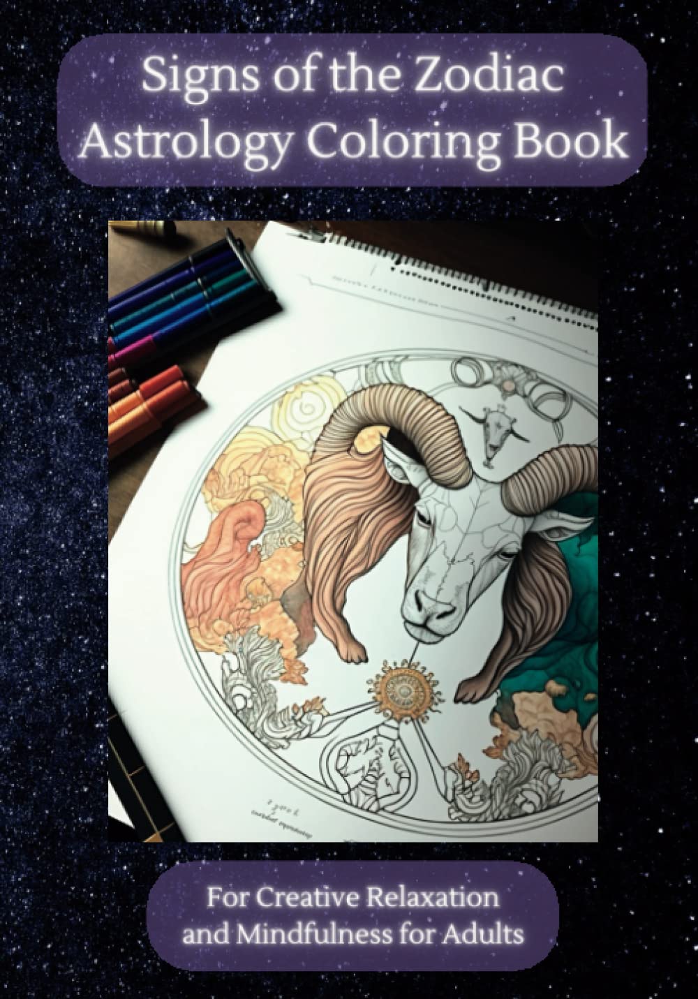 Amazon.com: Signs of the Zodiac Astrology Coloring Book: For creative ...