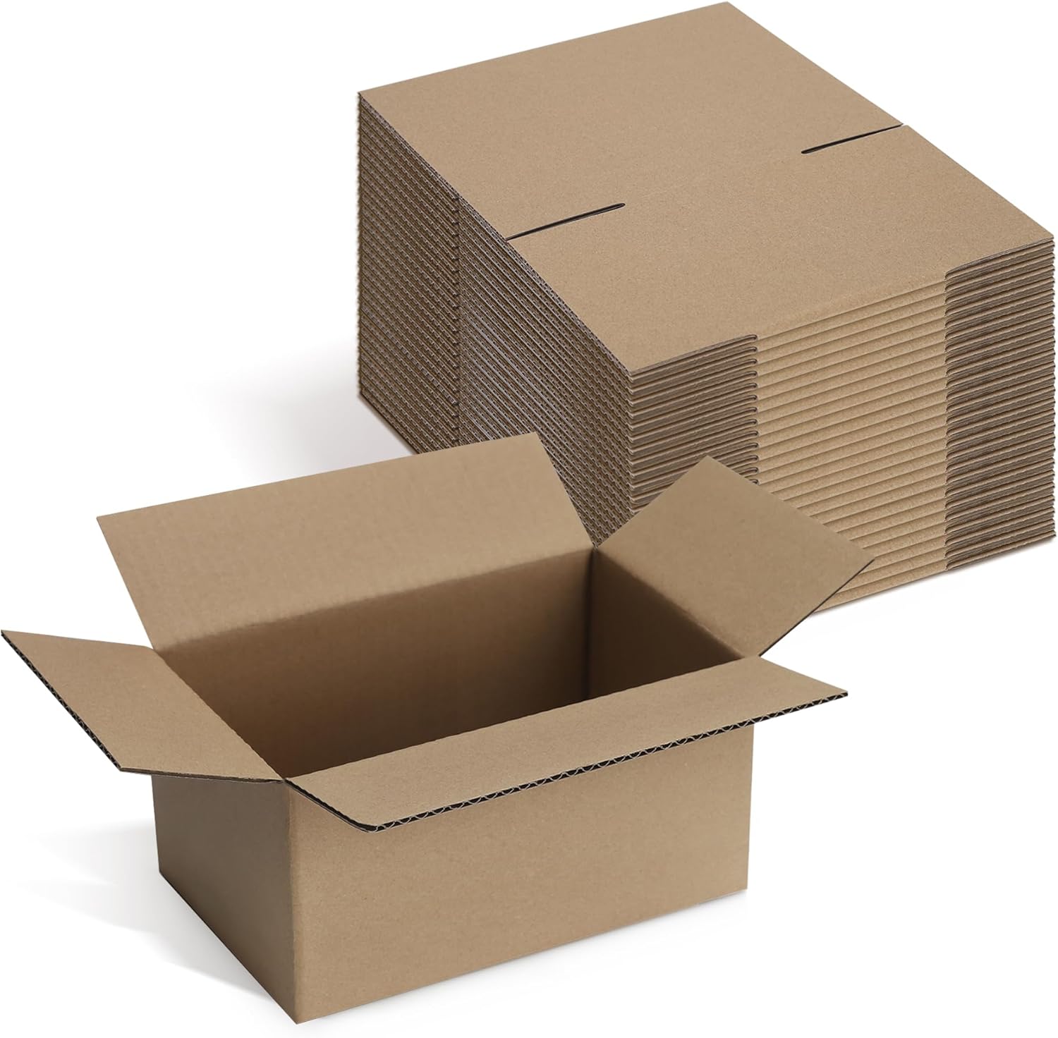 Amazon.com: LEPTADDS 9x6x4 Inches Brown Shipping Boxes Pack of 25 ...