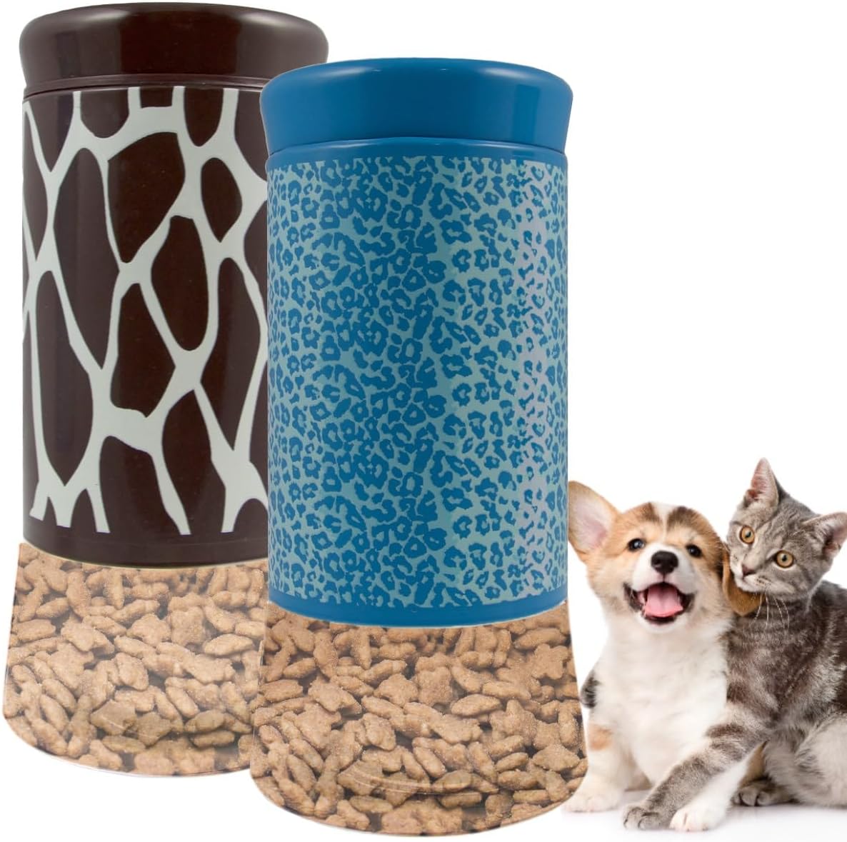 Pet Supplies : Housewares International Glass Pet Treats Container with ...