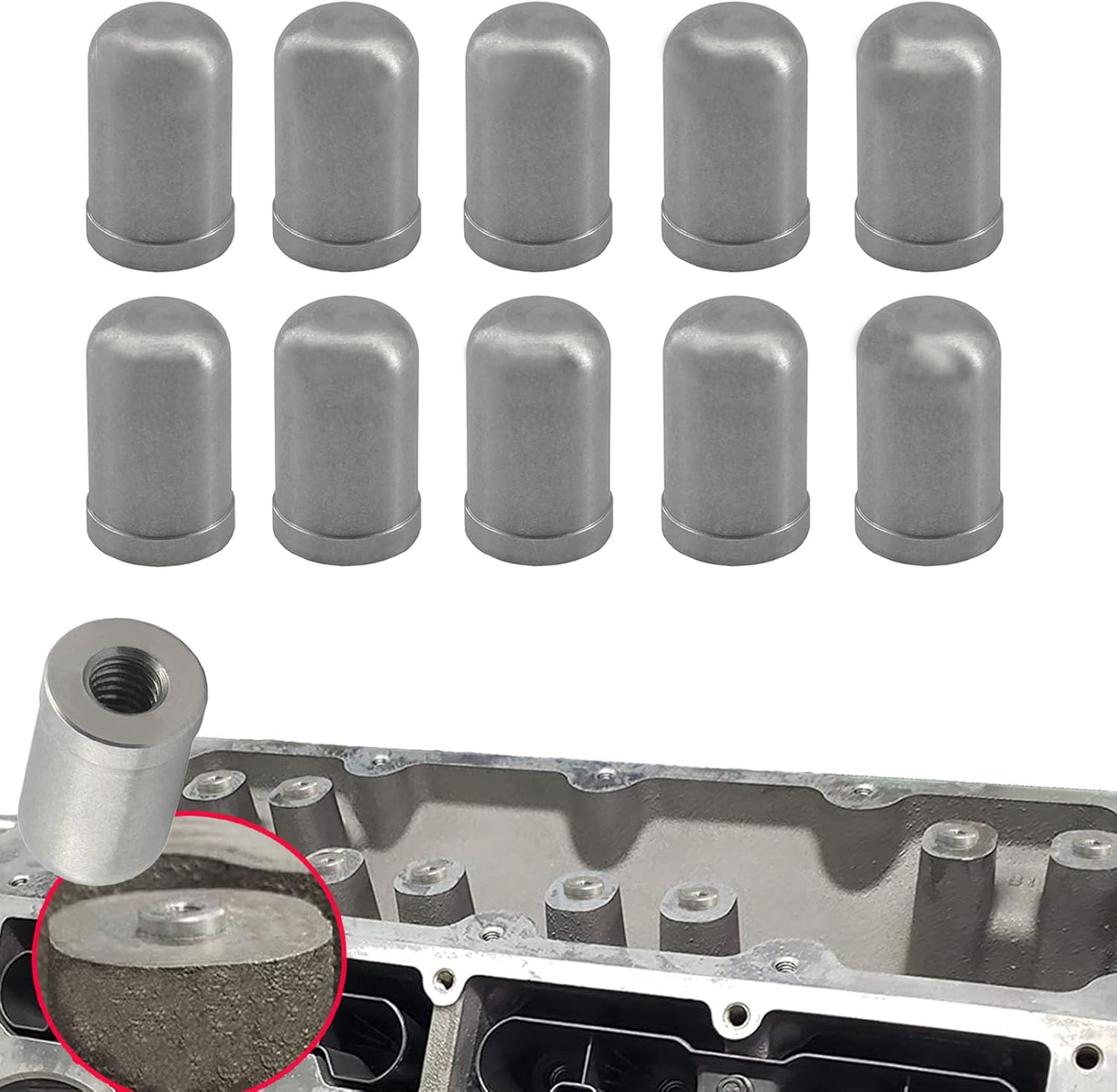 Amazon.com: OywhC Oil Valley Block Off Plugs for Gen IV LS & Gen V LT ...