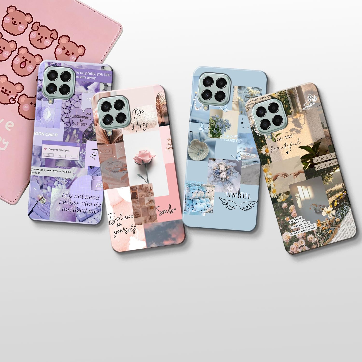 COLORflow Back Cover case Compatible with Samsung M12 / A12 / F12 ...