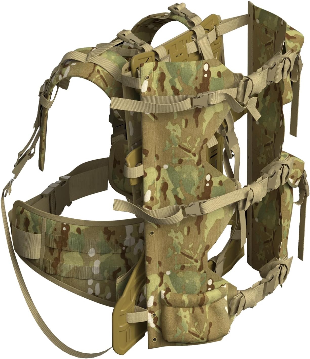 Amazon.com: MT Military FILBE Curved Frame with Batwings Suspension Set ...