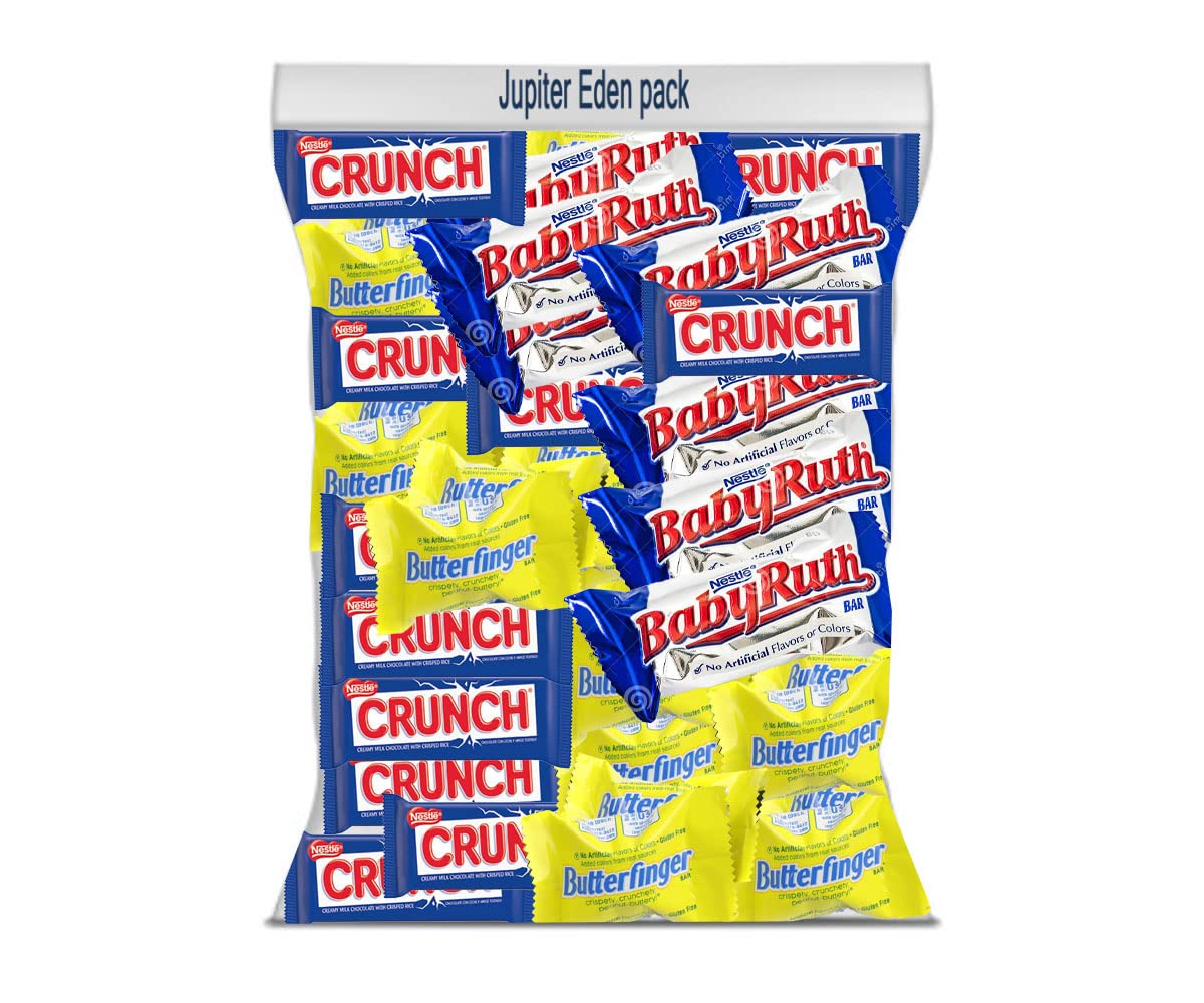 Buy Jupiter Eden Variety Pack Mini Size Chocolate Candy Bars ...