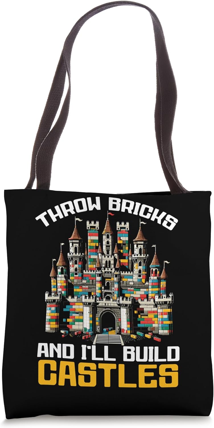 Amazon.com: Master Builder Bricks Blocks Play Toys Building Blocks Tote ...