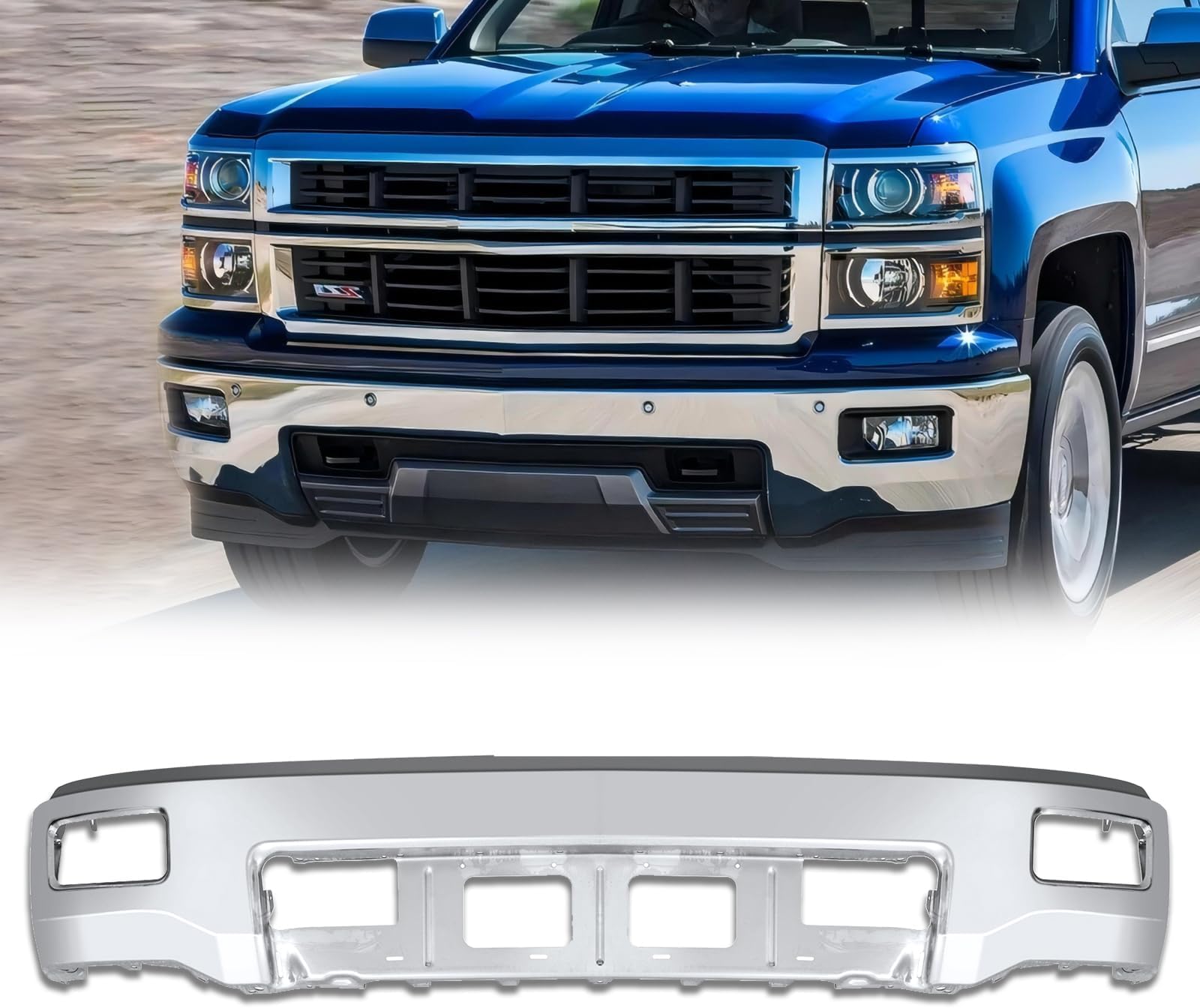 Chevy Silverado Front Bumper Replacementnull