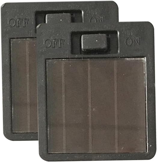 Amazon.com: Solar Light Replacement Top, 2pcs 4.4x3.6cm Square ...