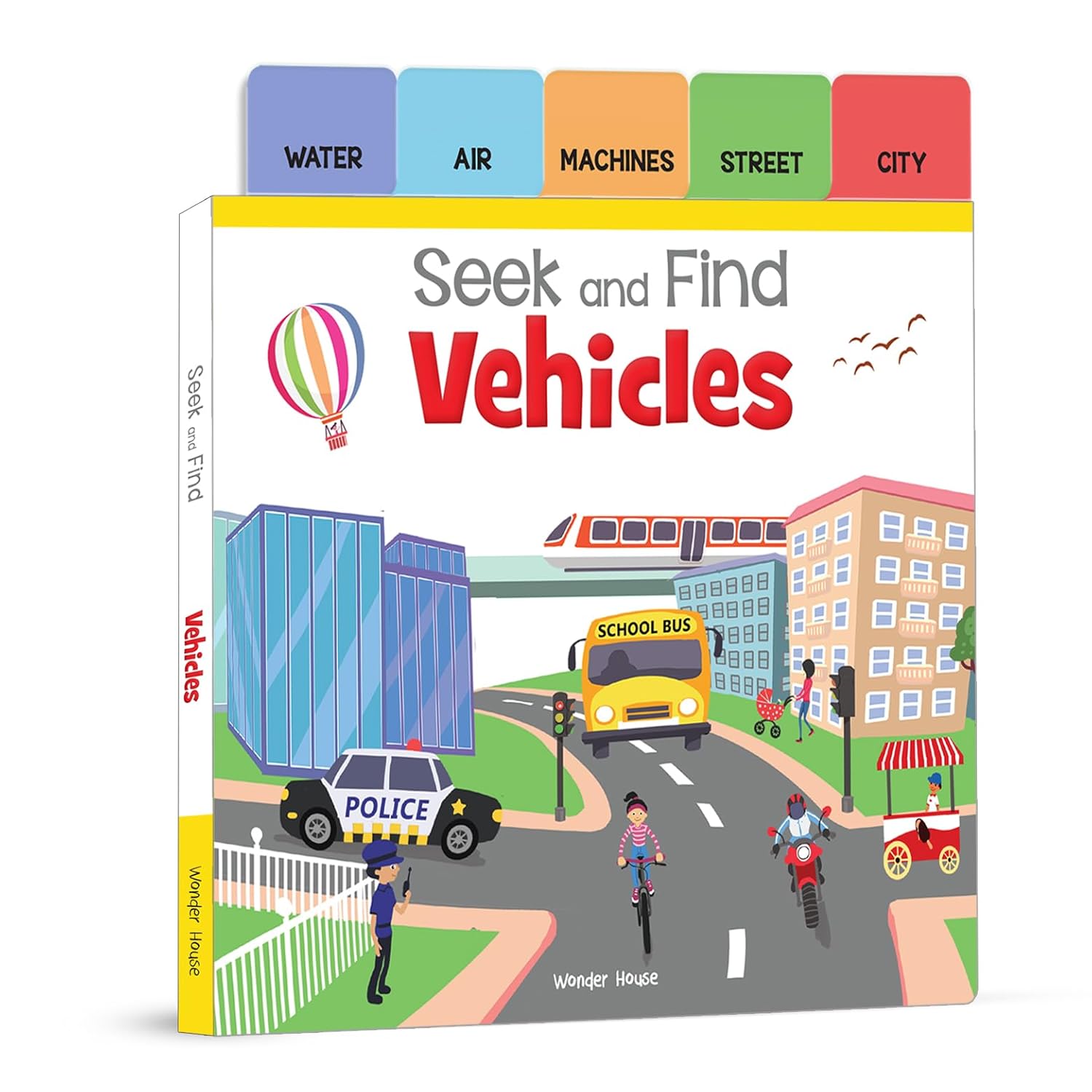 Amazon.com: Seek And Find: Vehicles: Early Learning Board Books With ...