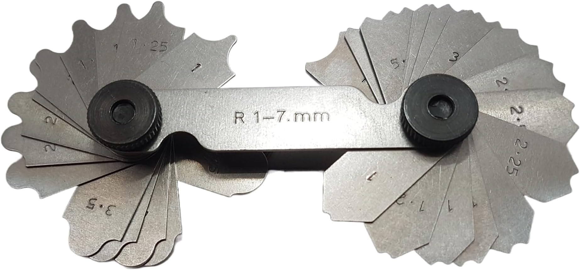 Radius Gauge (Medium Carbon Steel), Size: (1-7 MM), (7.5-15 MM), (15.5 ...