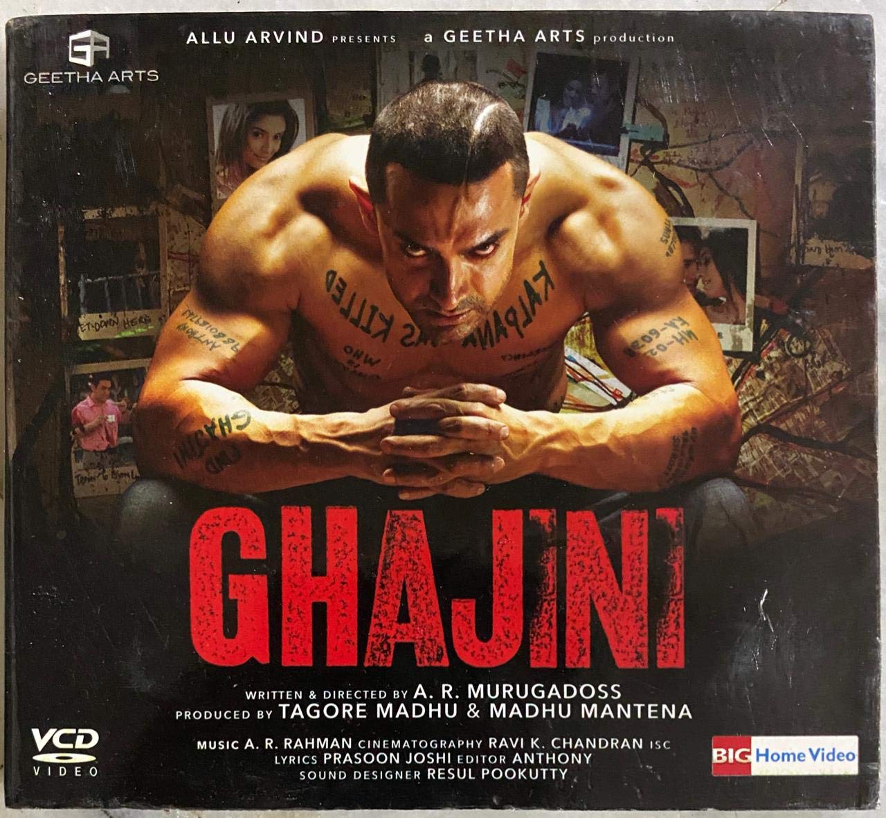 Ghajini : Aamir Khan, Asin Thottumkal, Jiah Khan, Pradeep Rawat, Riyan ...