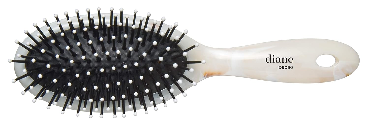 Amazon.com : Diane Shell Oval Paddle Brush : Hair Brushes : Beauty ...
