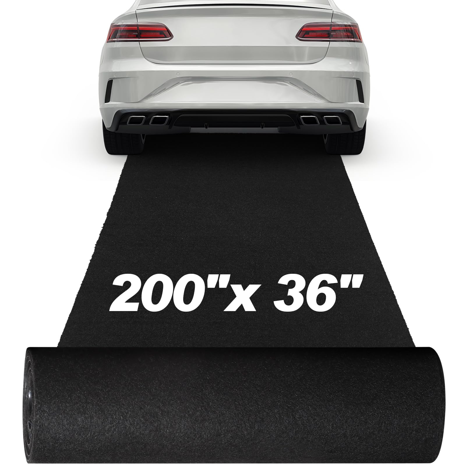 Amazon.com: Drydiet 200'' x 36'' Oil Spill Mat for Garage Floor ...