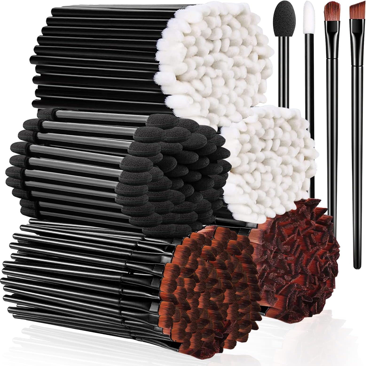 Amazon.com: 10-Piece Set Fluffy Beauty Makeup Brushes, Portable ...