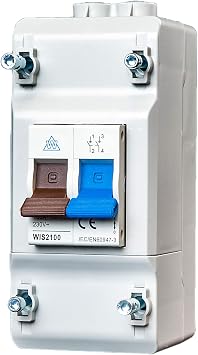 WCED WEC2100 Slimline DP Metered Supply Isolator 100A Similar to Wylex ...