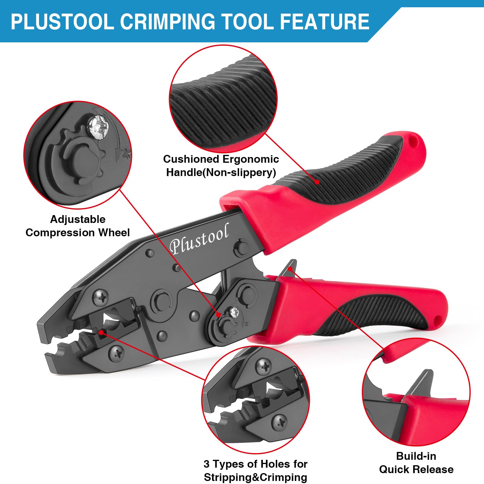 Snapklik.com : Plustool Crimping Tool For Spark Plug Ignition Wire